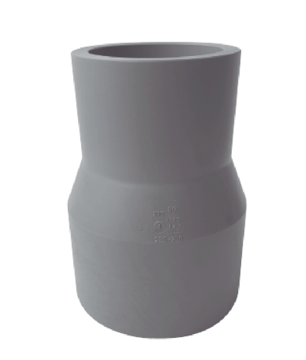 Polifusión » REDUCCIÓN FUSIÓN TOPE-TOPE CLASE: 2,70°C, 10 BAR; 20°C 16 BAR