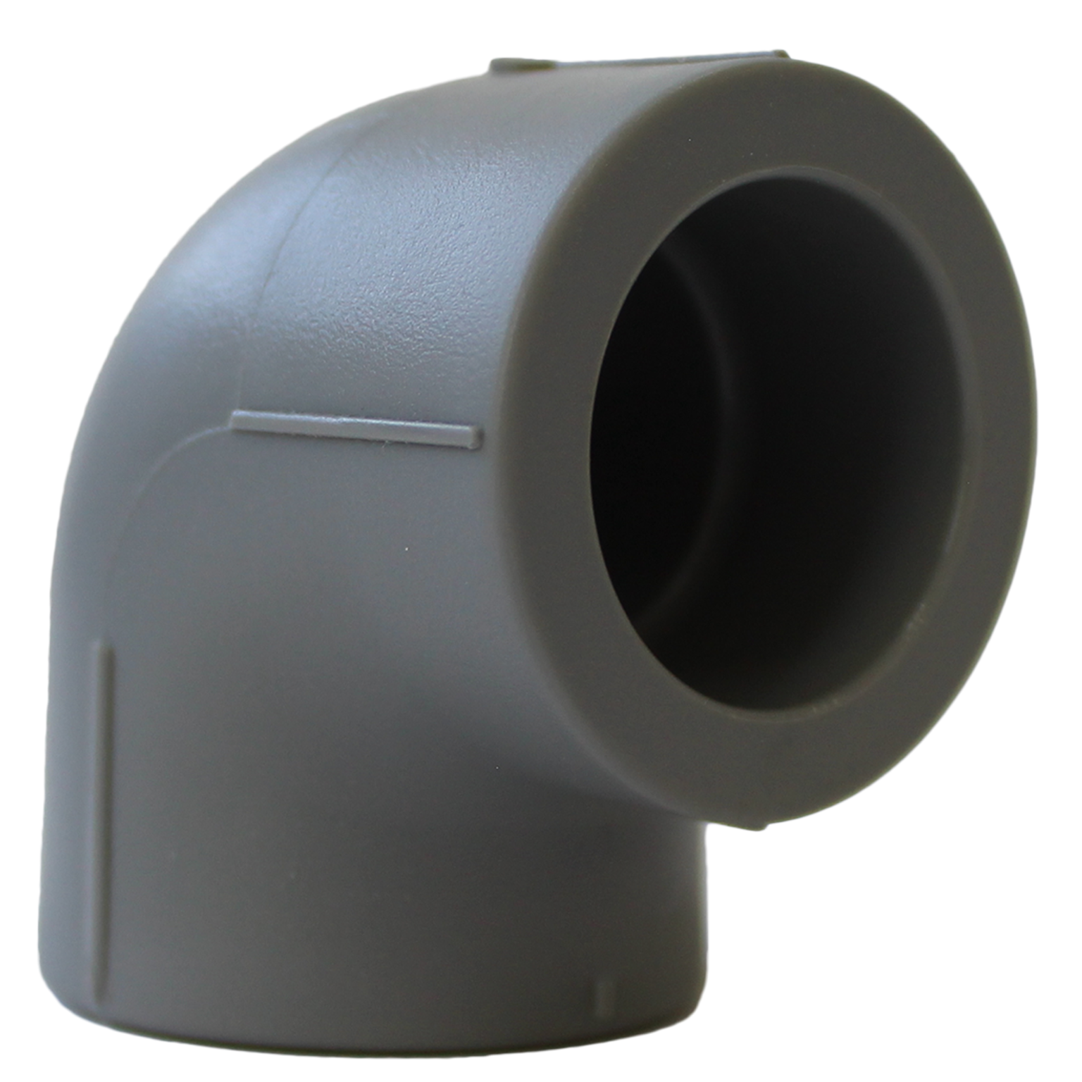 Polifusión » CODO 90° FUSIÓN SOCKET CLASE: 2,70°C, 10 BAR; 20°C 20 BAR