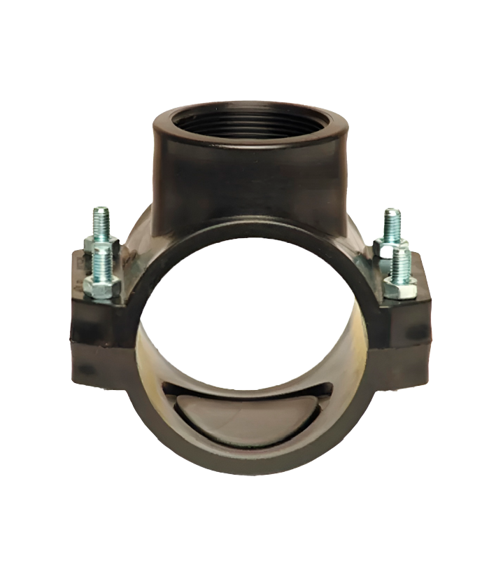 Polifusión » COLLARINES MECANICOS CON REFUERZO ANILLO, PERNOS Y TUERCAS INOX. UNIDELTA HDPE-100 ...